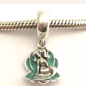 Pandora | Jewelry | Pandora Tinkerbell And Ariel Charm Set | Poshmark